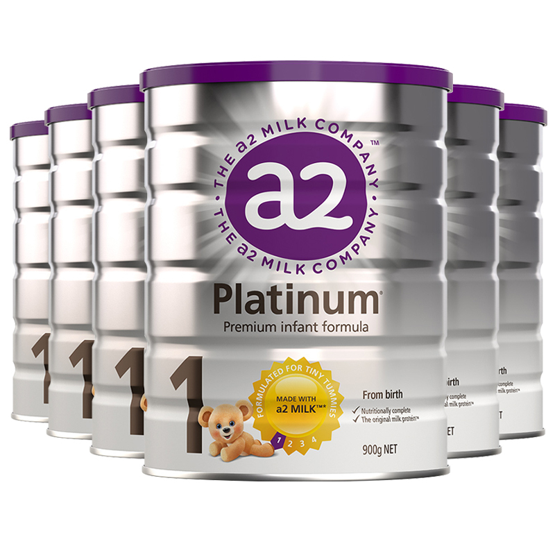 【1段奶粉】 澳洲a2 Platinum白金版婴幼儿配方奶粉1段(0-6个月)900g 6罐装【价格 图片 品牌 报价】-苏宁易购翻洋购海外专营店