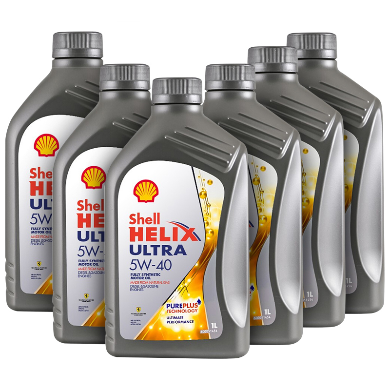 【机油】 [6件装]Shell壳牌 欧洲进口 HELIX ULTRA 5W-40 A3/B4 SN级 超凡小灰壳 1L【价格 图片 品牌 报价 ...