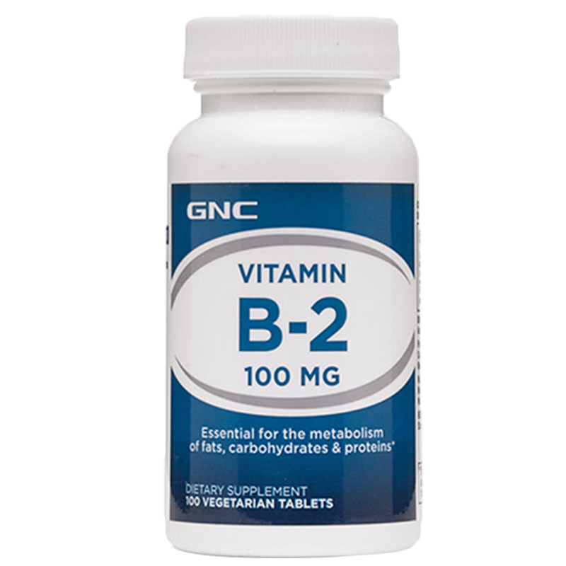 维生素/矿物质 (2瓶装)美国原装GNC维生素B2核黄素100mg100片VB2口角发炎发唇干裂口腔【价格 图片 品牌 报价】-苏宁易购美天健海外专营店