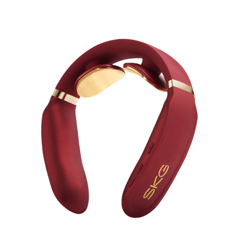 新年生日礼物SKG亮眼红K6-L(4330)颈椎按摩仪脖子牵引器办公室护颈仪热敷按摩仪图片,高清实拍大图—苏宁易购