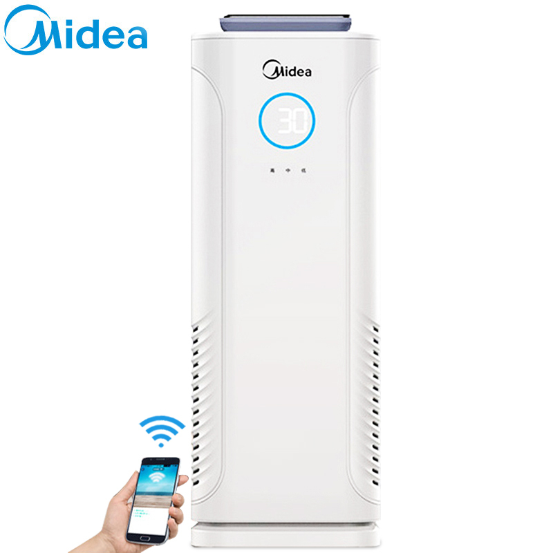 美的(Midea)空气净化器 KJ500G-E33 空净 智能除甲醛雾霾二手烟PM2.5负离子家用办公室适用51-60㎡视频介绍_美的(Midea)空气净化器 KJ500G-E33 空净 智能 ...