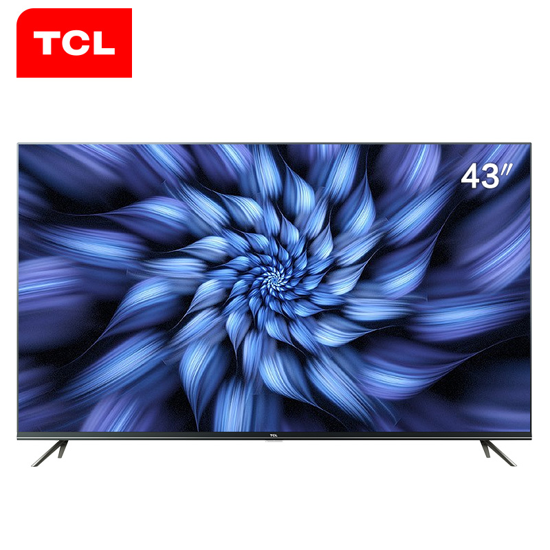 TCL 43V2 43英寸液晶平板电视机 4k超高清 HDR 全面屏 人工智能 30核处理器 语音控制 教育电视参数配置_规格_性能_功能-苏宁易购