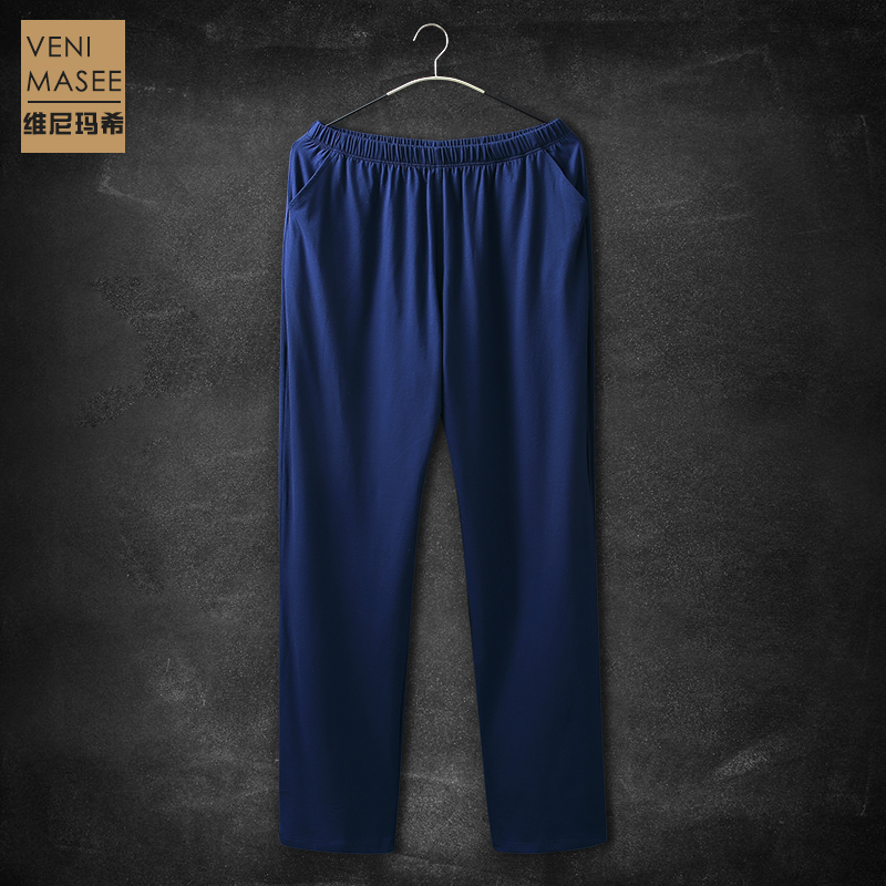 维尼玛希(VENI MASEE)睡裤/家居裤 男士睡裤长裤春夏薄款家居裤纯棉宽松休闲居家裤全棉空调裤起居裤【价格 图片 品牌 报价】-苏宁易购 ...