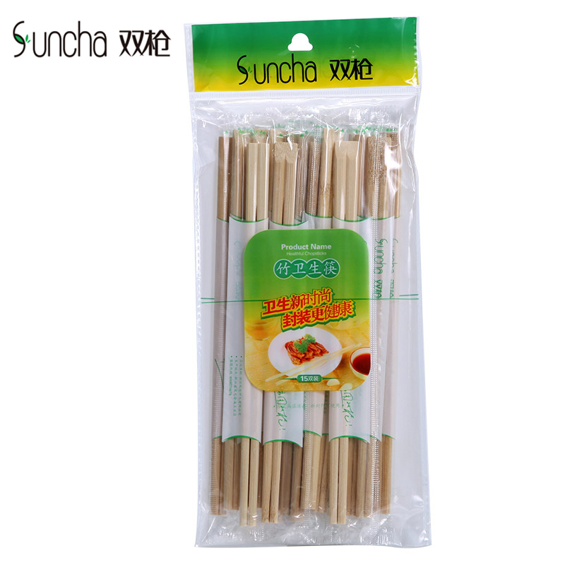 双枪(shucha)竹制卫生筷15双方便筷子一次性使用筷子KZ1913视频介绍_双枪(shucha)竹制卫生筷15双方便筷子一次性使用筷子 ...