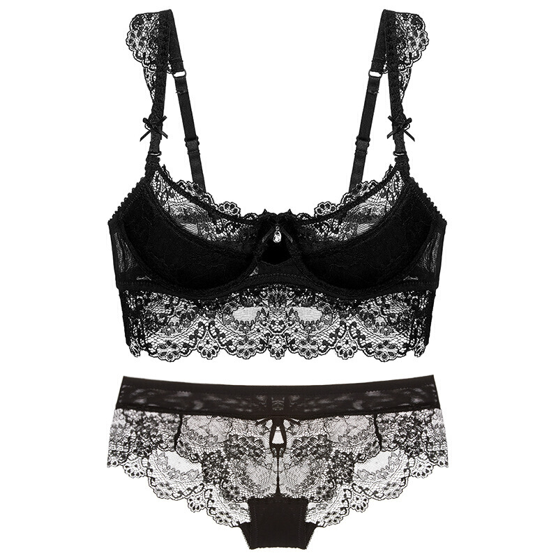 波迷娜(BOMINA)法式性感杯蕾丝内衣套装深v聚拢调整型小胸文胸薄款女胸罩秋芬格美视频介绍_波迷娜(BOMINA)法式性感杯蕾丝内衣套装深v聚拢调整型小胸文胸薄款女胸罩秋芬格美功能演示视频-苏宁易购