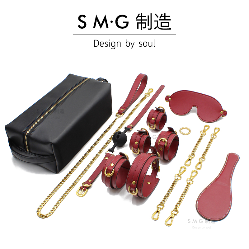 吉祥小炮SM情趣用品男女狗奴K9调教sp工具手铐项圈眼罩捆绑防吐口球套装 全黑套装+黑色收纳包 有散鞭没拍子视频介绍_吉祥小炮SM情趣用品男女狗奴K9调教sp工具手铐项圈眼罩捆绑防吐口球套装 ...