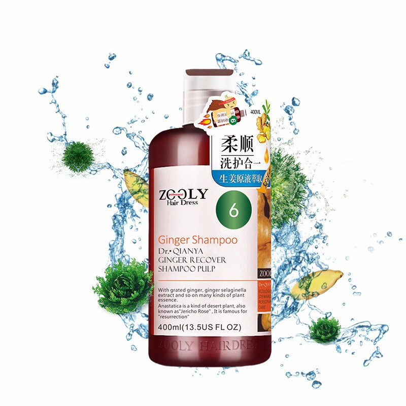 卓蓝雅(ZOOLY)洗发水 卓蓝雅无硅油生姜洗发水烫染修护洗护合一洗发露正品男女400ml【价格 图片 品牌 报价】-苏宁易购卓蓝雅个护旗舰店