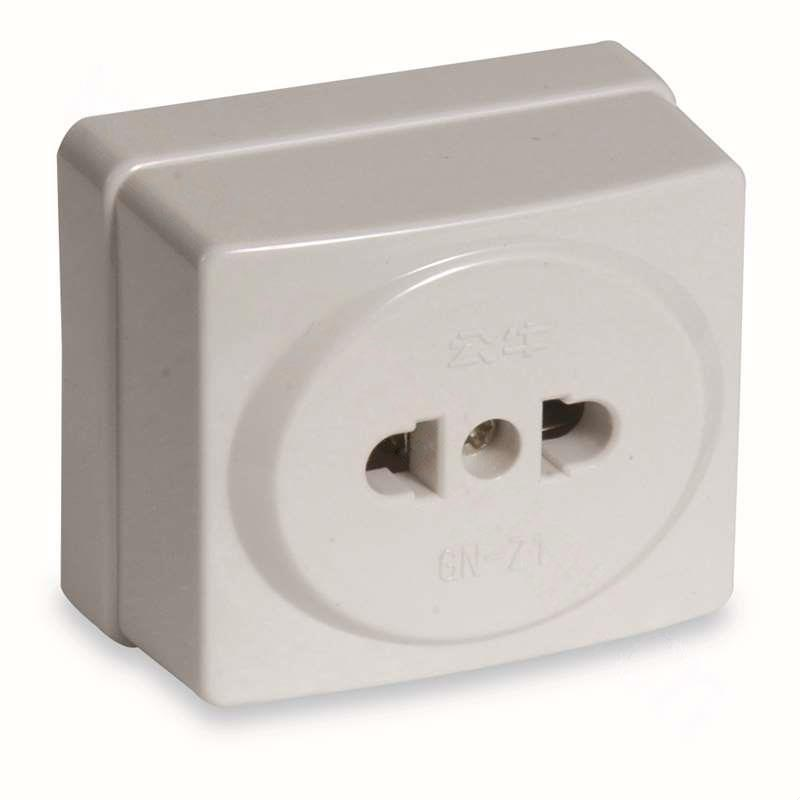 公牛 BULL GN-Z4 明装二、三极插座,10A 250V(包装数量 1个)报价_参数_图片_视频_怎么样_问答-苏宁易购