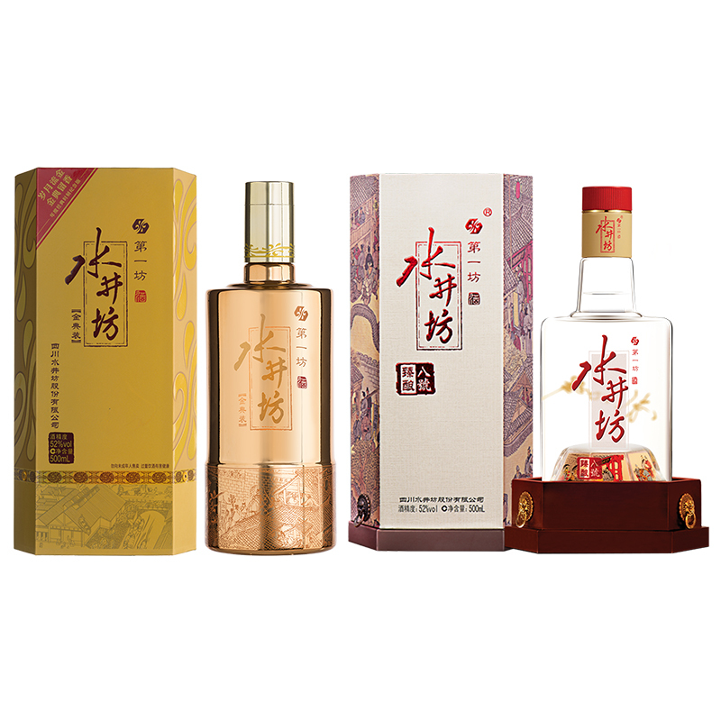 【白酒】 水井坊 臻酿八号 52度 500ml 单瓶装 搭 金典装 52度 500mL浓香型白酒【价格 图片 品牌 报价】-苏宁易购苏宁自营