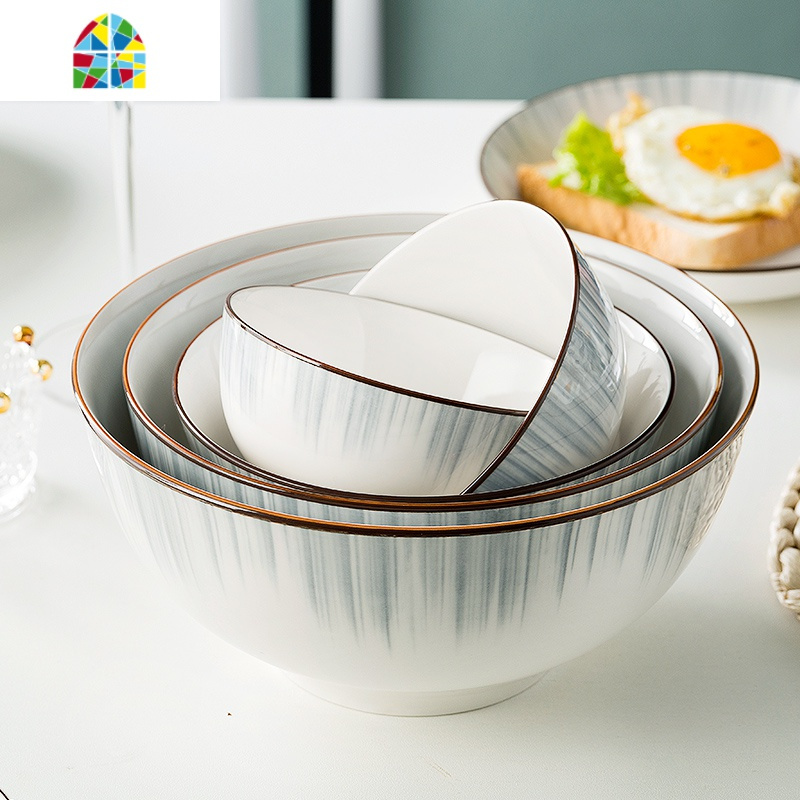 北欧风碗碟套装家用陶瓷釉中彩餐具套装饭碗组合菜盘子碗筷欧美风 FENGHOU 穿越时空26头(5人食)釉中彩[礼盒装]报价_参数_图片_视频_怎么样_问答-苏宁易购