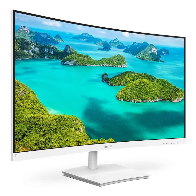 飞利浦 321E1SCW 32英寸曲面显示器75Hz显示屏HDMI电竞游戏液晶电脑屏幕 1500R曲率 LED低蓝光不闪报价_参数_图片_视频 ...