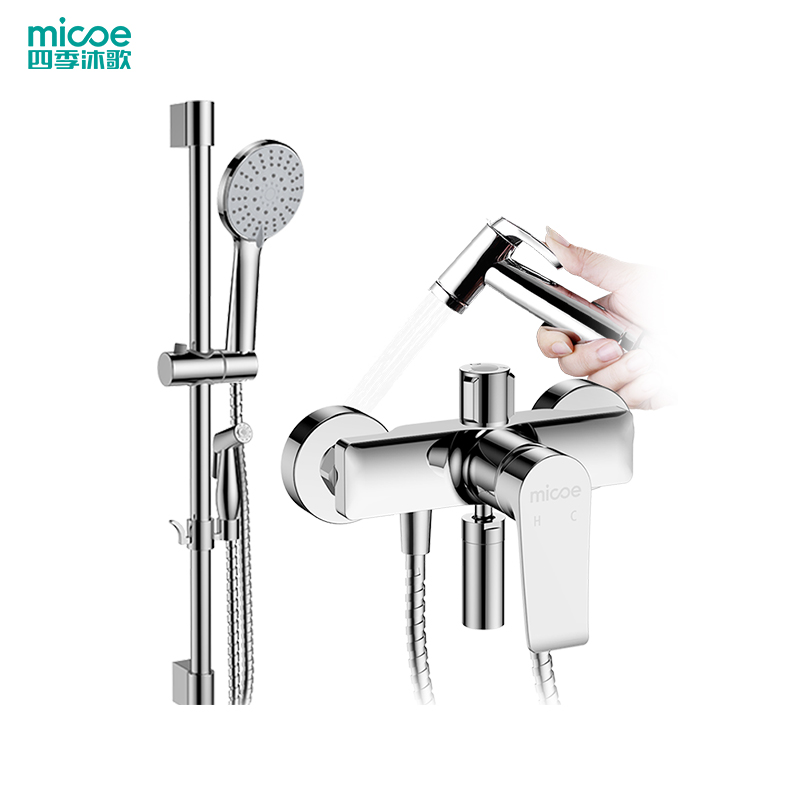 汉斯格雅hansgrohe双飞雨240大顶喷恒温浴缸龙头带下出水花洒精铜材质三出水挂墙式淋浴管花洒套装26777007报价_参数_图片_视频 ...