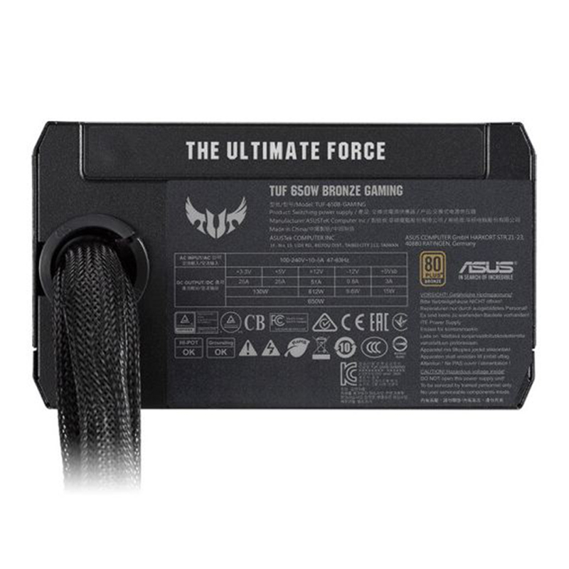 华硕 ASUS TUF650W突击手 铜牌电源支持30系列显卡/铜牌/保护涂层/双滚珠轴流温控风扇/智能启停报价_参数_图片_视频_怎么样_问答-苏宁易购