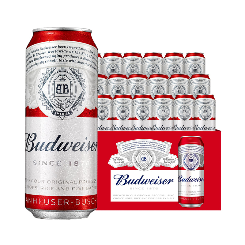 百威啤酒500ml报价_参数_图片_视频_怎么样_问答-苏宁易购