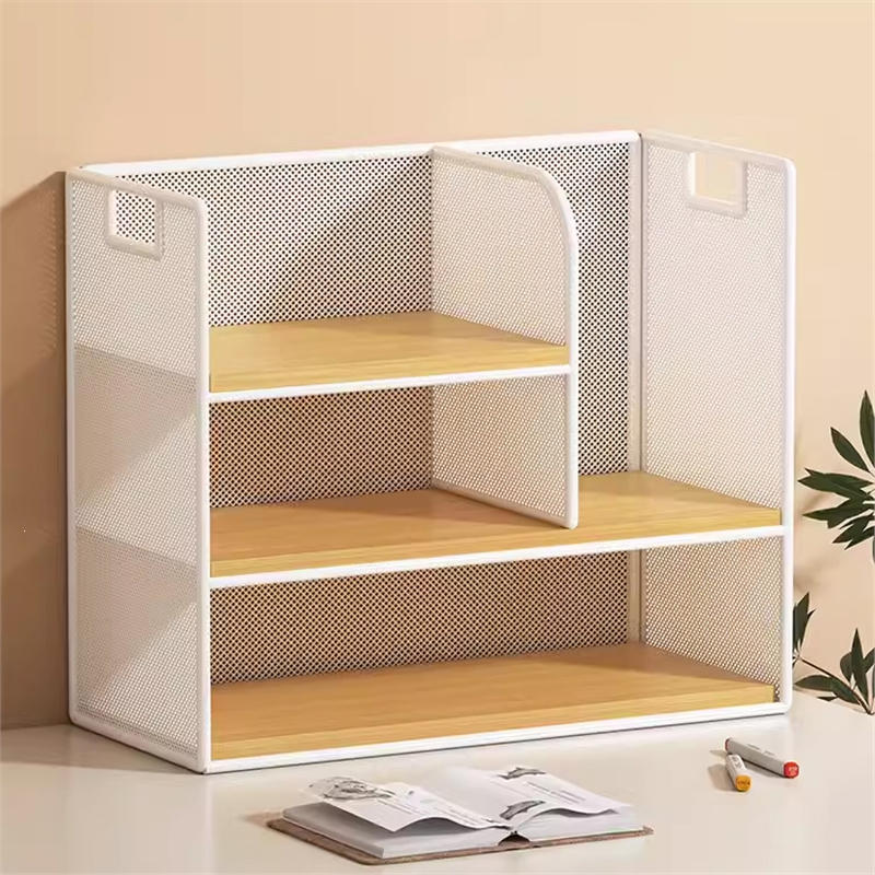 桌上书架款式,简单好看的书桌书架_文秘苑图库