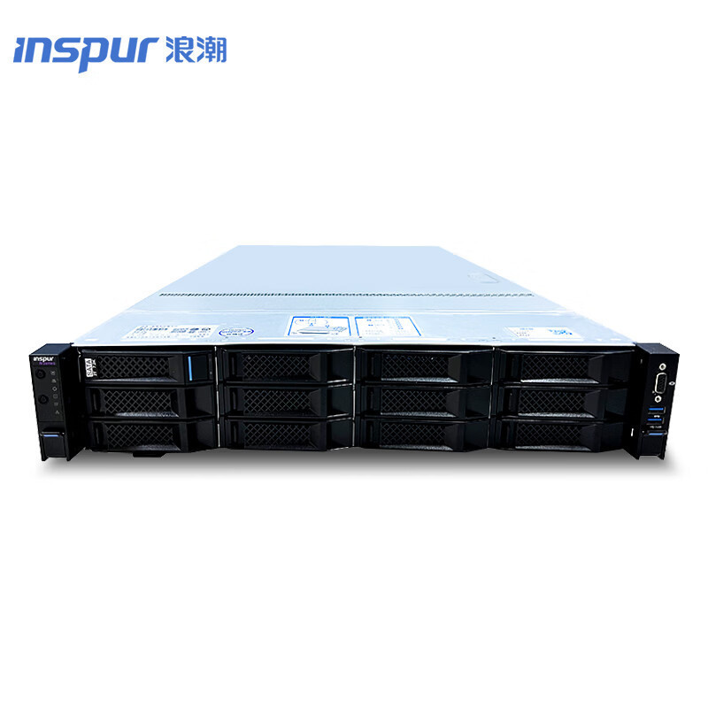 浪潮(inspur) NF5280M5 2U机架式服务器4210R*2 64G 3*4TSATA 双电阵列卡参数配置_规格_性能_功能-苏宁易购