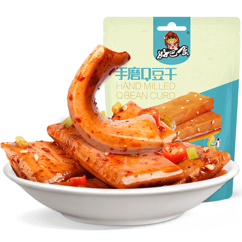 好巴食 豆腐干 川味美食 休闲零食 南溪手磨Q豆干多口味468g视频介绍_好巴食 豆腐干 川味美食 休闲零食 南溪手磨Q豆干多口味468g功能演示视频-苏宁易购