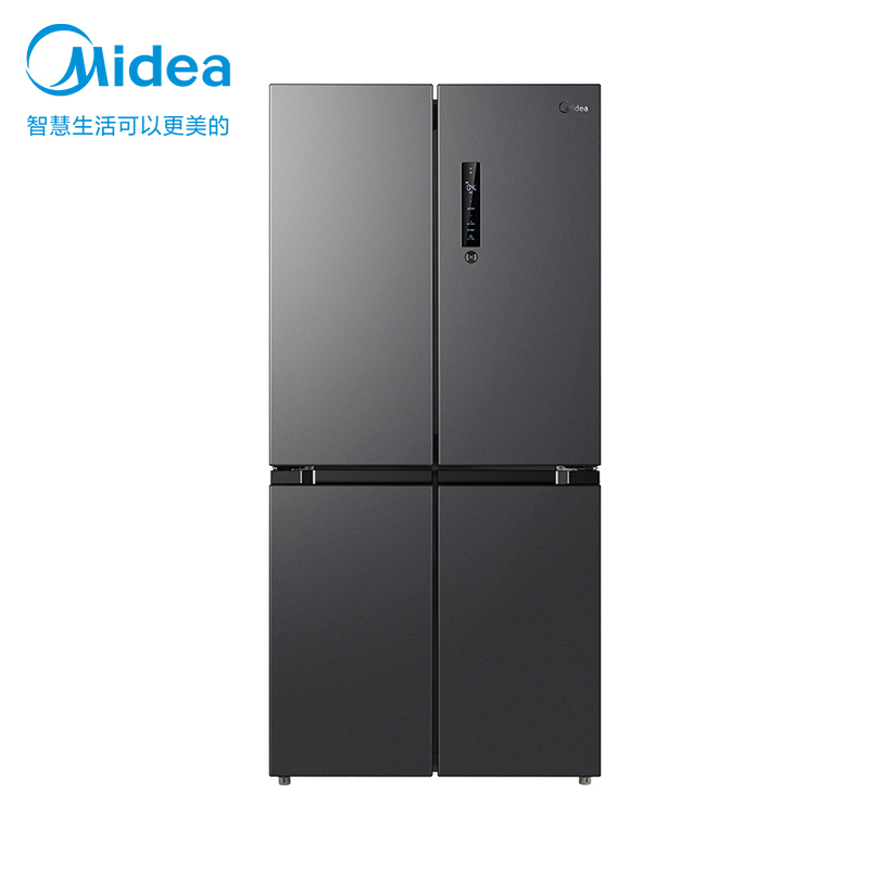 美的(Midea)慧鲜系列471升变频一级能效十字双开门家用冰箱智能家电风冷无霜BCD-471WSPZM(E)温湿精控参数配置_规格_性能_功能-苏宁易购