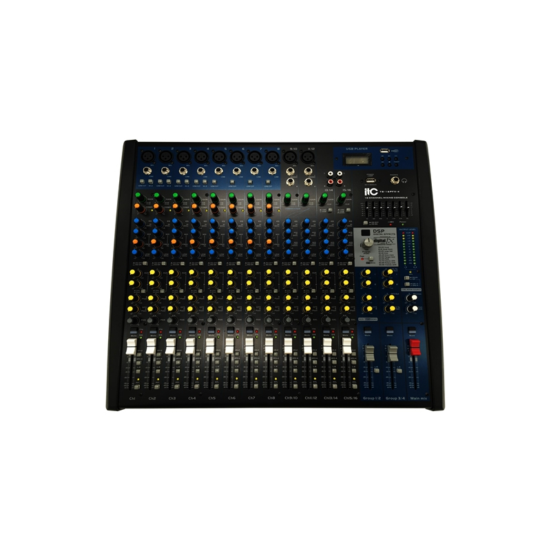 ITC调音台TS-16PFX-4参数配置_规格_性能_功能-苏宁易购