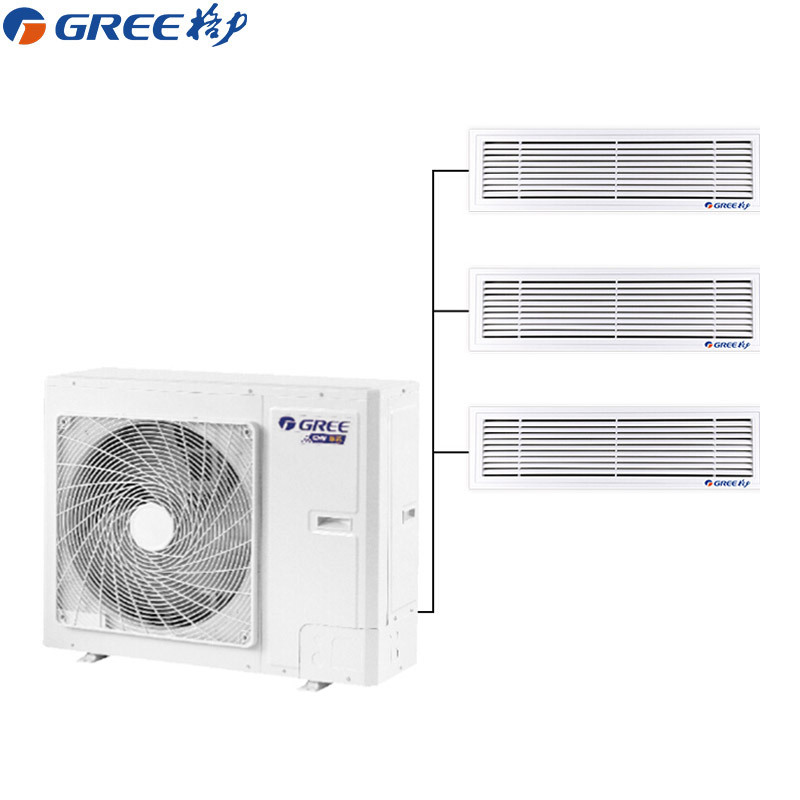 格力(GREE)中央空调GMV-H80WL/H1 格力（GREE）一拖三变频一级能效 多联风管机空调 4匹 6年质保 家用中央空调套组 雅居系列GMV-H100WL/F【价格 图片 品牌 报价 ...