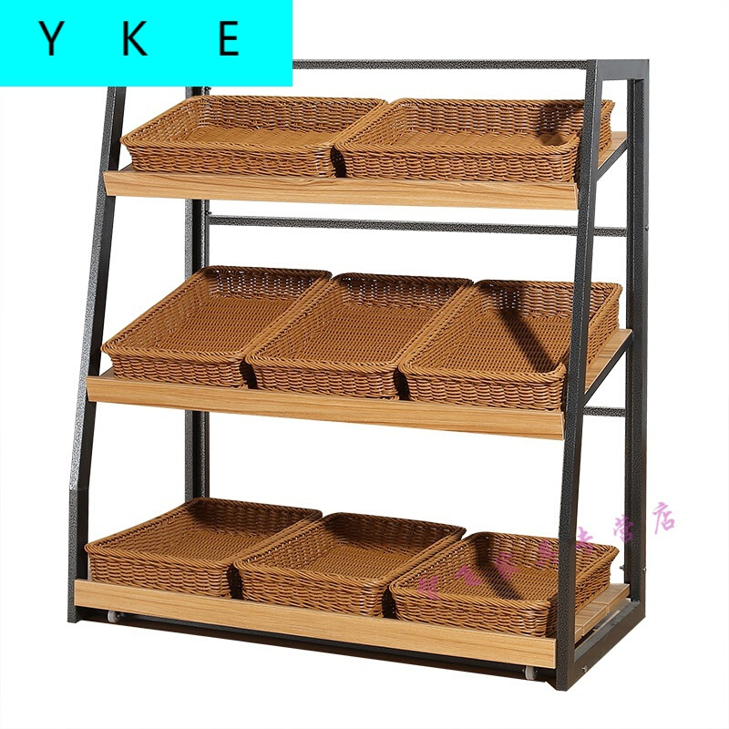 放心购水果店货架多层卖菜展示陈列架百果园生鲜超市钱大妈蔬菜木质堆头图片,高清实拍大图—苏宁易购