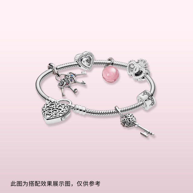 PANDORA潘多拉 925银闪耀爱情 925银串饰 797608CZ报价_参数_图片_视频_怎么样_问答-苏宁易购