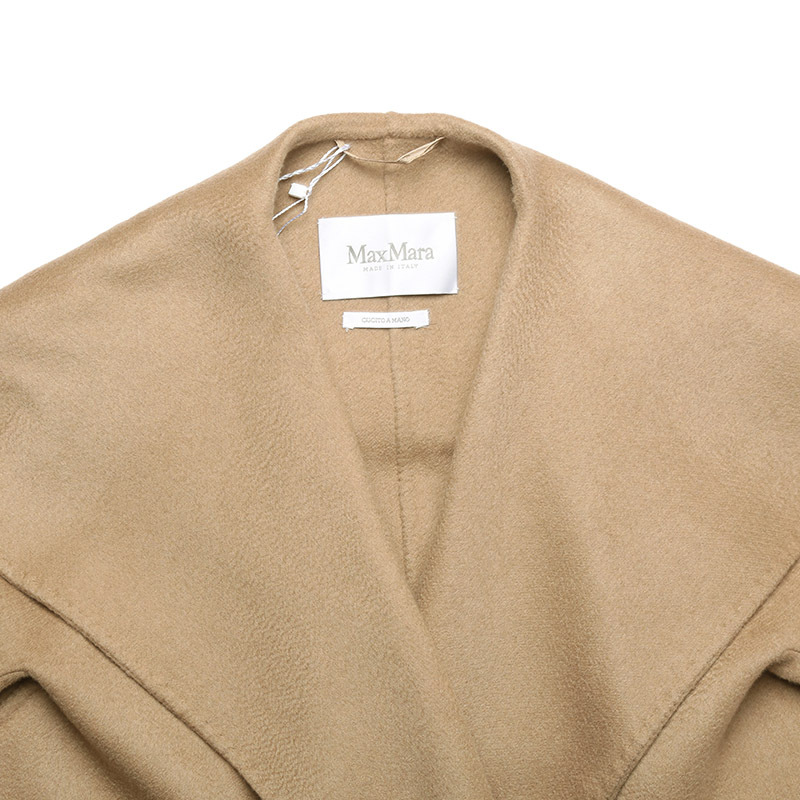 麦丝玛拉 Max Mara 女士山羊绒宽翻领直筒版长款大衣外套RIENZA报价_参数_图片_视频_怎么样_问答-苏宁易购