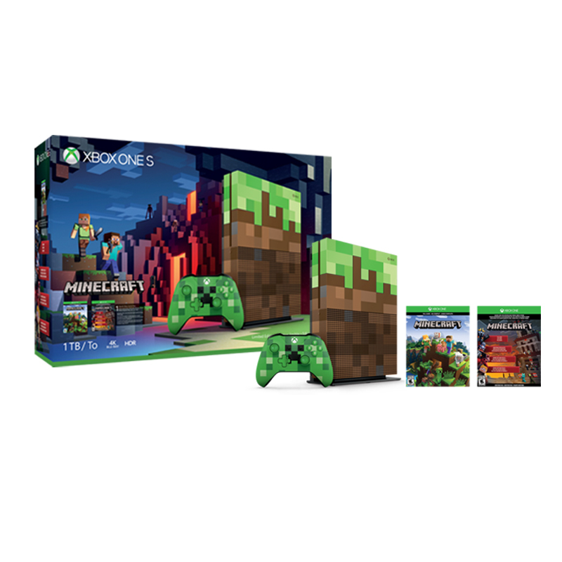 Xbox One Minecraft Limited Edition Bundle (1TB) | 香港蘇寧 SUNING